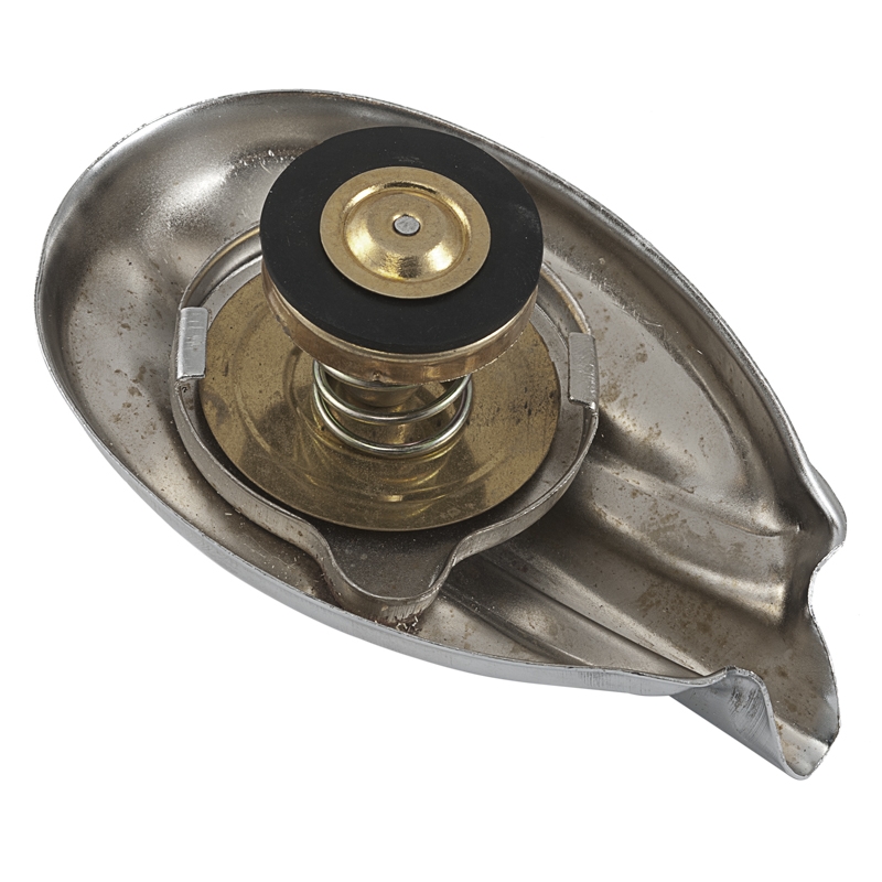 Winged Radiator Cap - Chrome - 1939-52 Ford Tractors | Dennis Carpenter