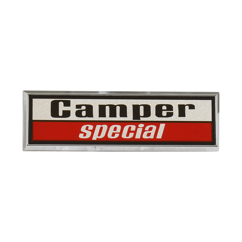 Front Fender Emblems - "Camper Special" - 1973-76 Ford Trucks