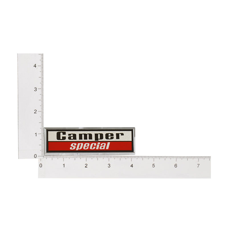 Front Fender Emblems - "Camper Special" - 1973-76 Ford Trucks