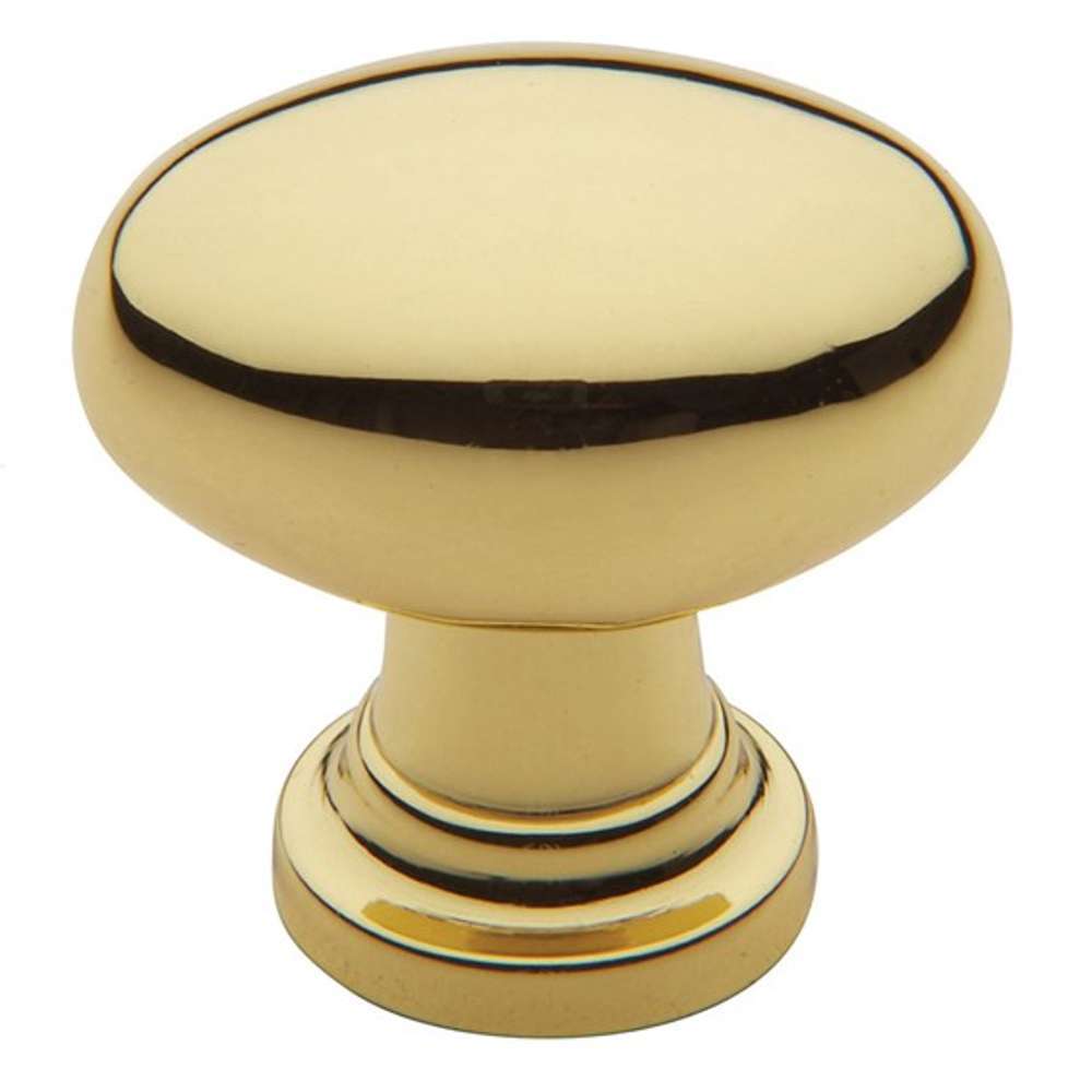 Baldwin Estate 4910 1.125” Diameter Oval Cabinet Knob