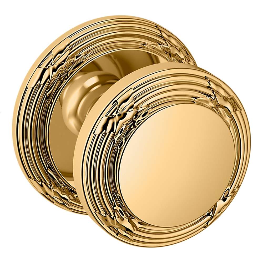 Baldwin 5013.003-IDM Estate Half Dummy Knob w-5021 Rose