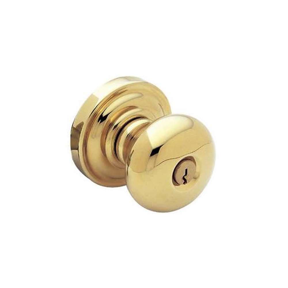 Baldwin Hardware Estate Classic Keyed Entry Knob with Classic Rose