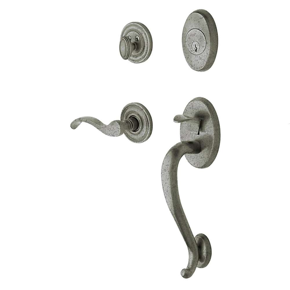 Baldwin Hardware 85315 Logan Sectional Trim Handleset w-5455V Lever