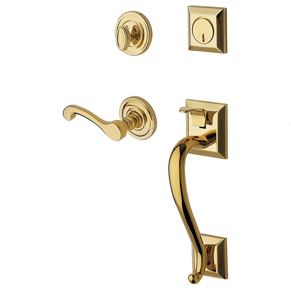 Baldwin Hardware 85320 Madison Sectional Trim Handleset w-5445V Lever