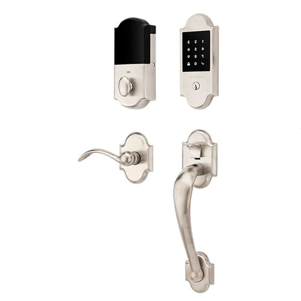 Baldwin Hardware 85358 Boulder Touchscreen Z-Wave Handleset Lever Trim
