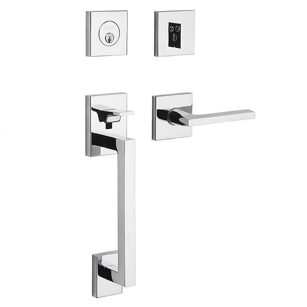 Baldwin Hardware 85390 Minneapolis Sectional Trim Handleset 5162 Lever