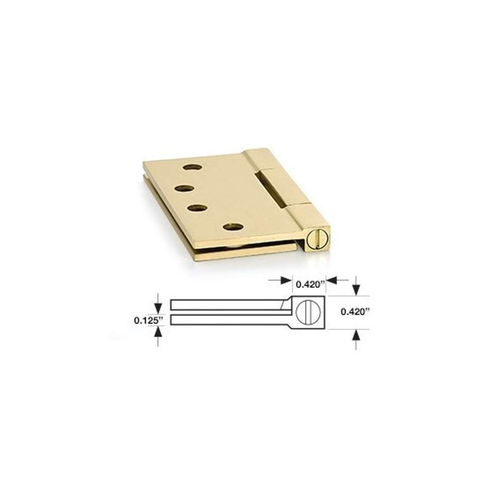 Emtek 96314-US19 Barrel Heavy Duty Hinges