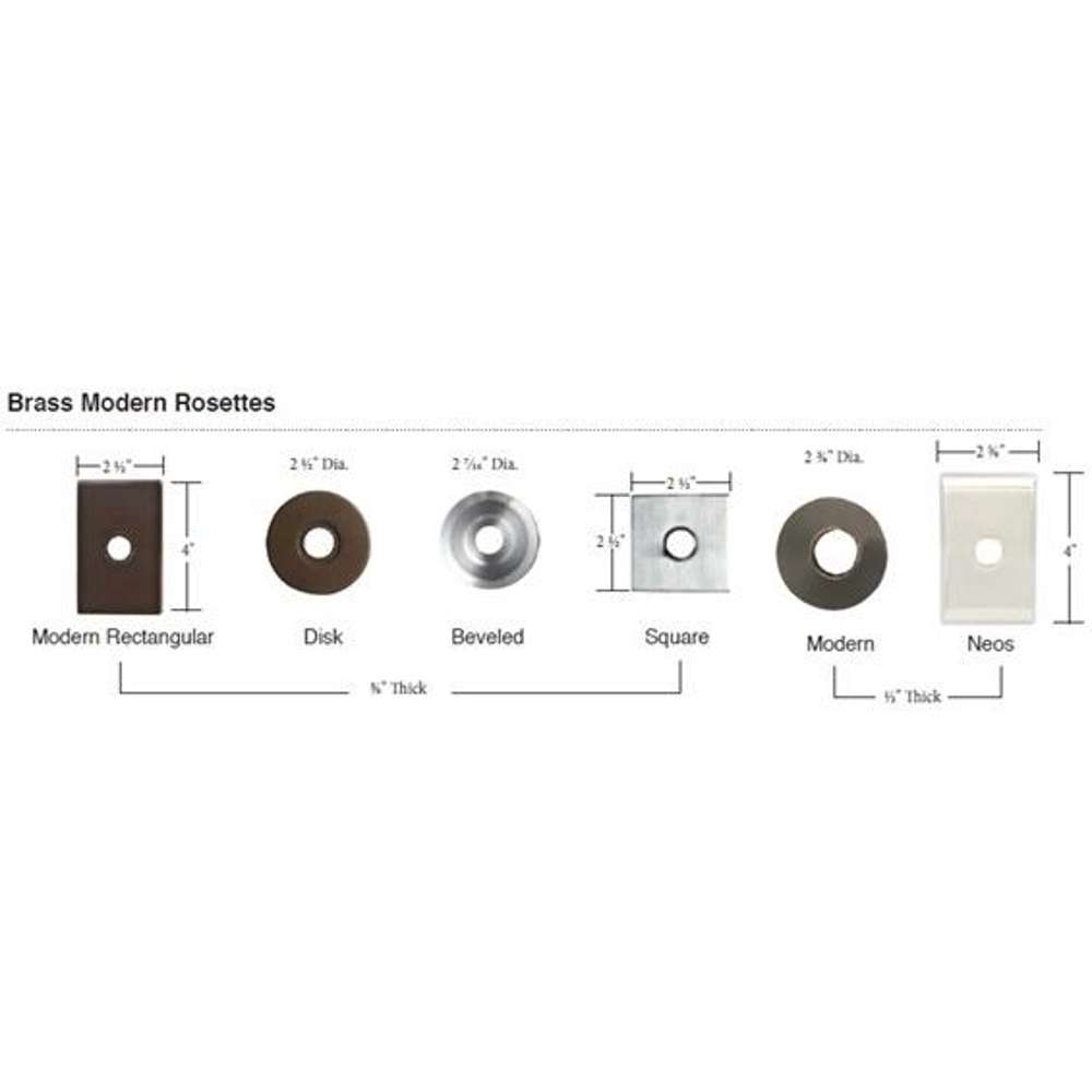 Emtek C8531R-US7 Design Series Rstc Grade 2 Lever Set