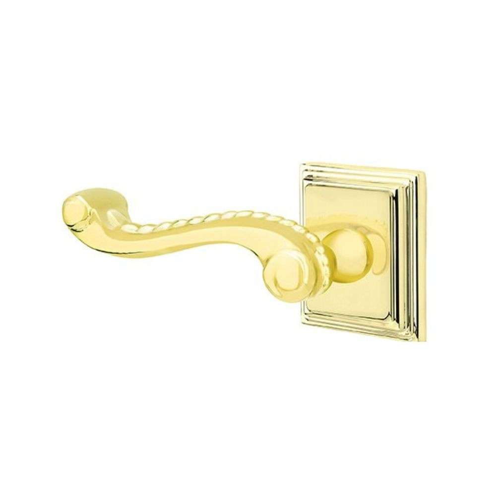 Emtek C8561RL-US3LFT Design Series Rope Grade 2 Lever Set