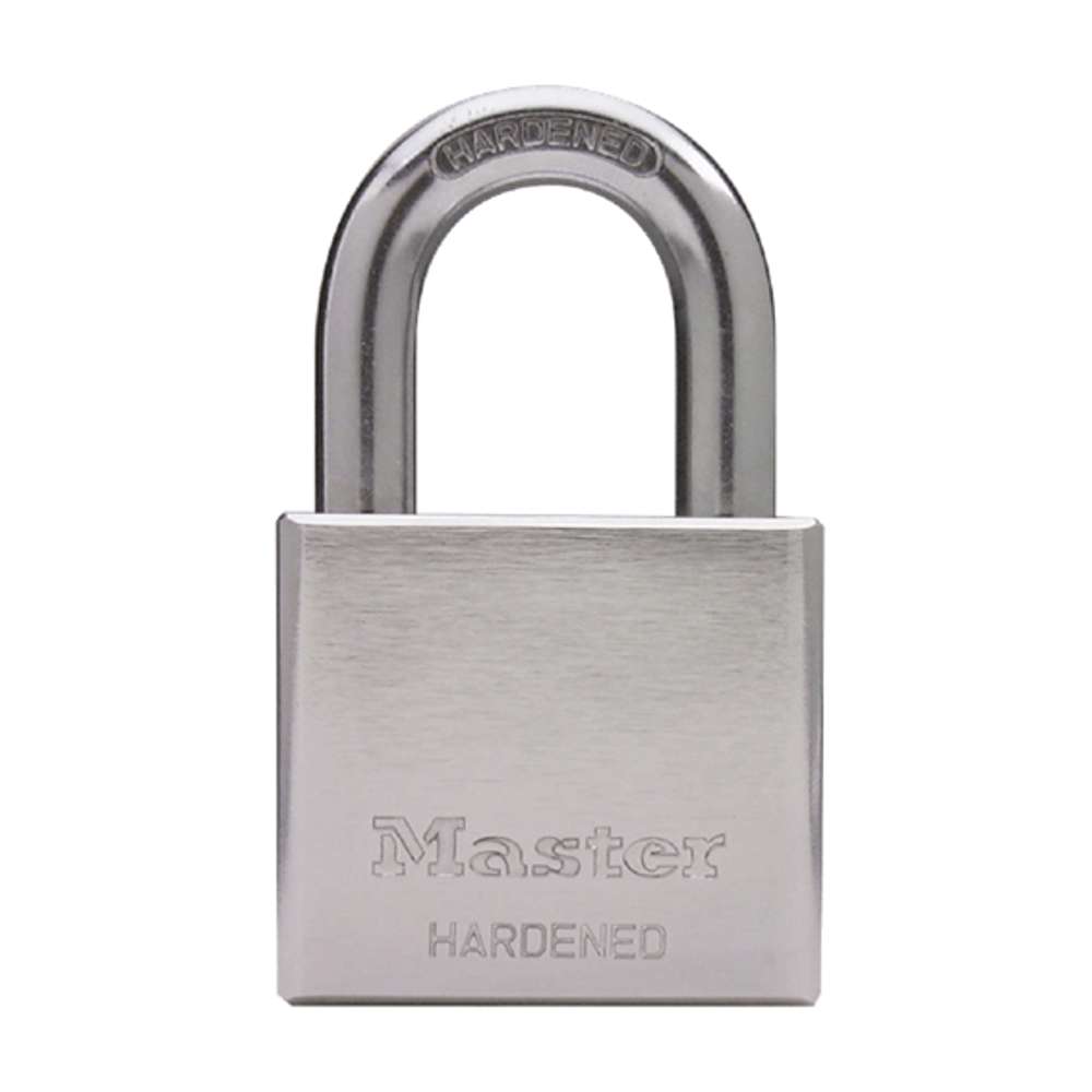 Master Lock 532Dpf Solid Steel Padlock 2 Wide Chrome Plated Body