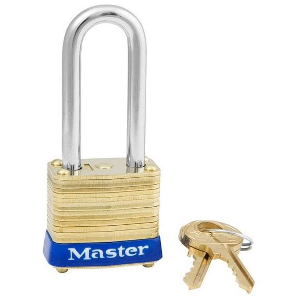 Master Lock 8LF Laminated Brass Padlock
