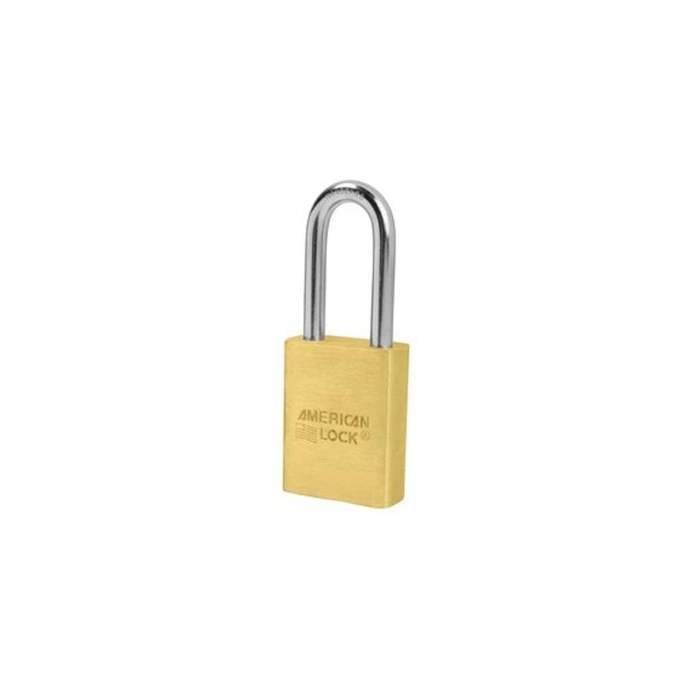 American Lock No. A3651KZ-D12 Solid Brass Rekeyable Padlock