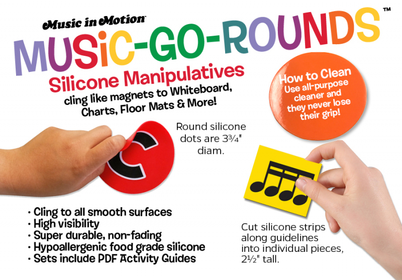 Music-Go-Rounds RHYTHM BUILDING BRICKS Music in Motion